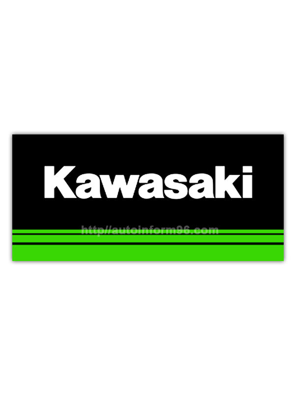 Автомобильная наклейка Kawasaki для авто